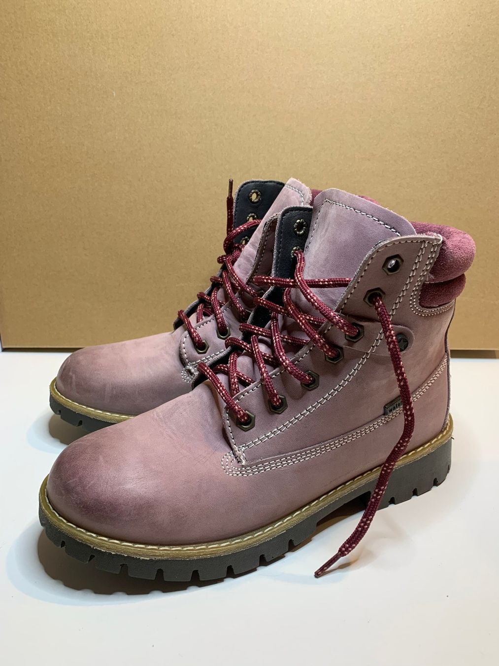 Warm gefütterte Schuhe Gr. 36 Leder (Copy von Timberland) (Neu und ...