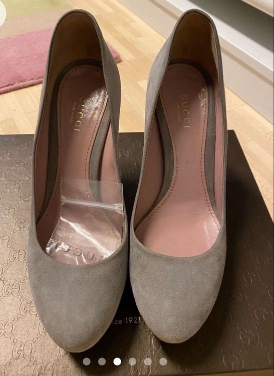 Gucci pumps Escarpin daim/suede gris 36 (Gebraucht) in Zürich für CHF ...