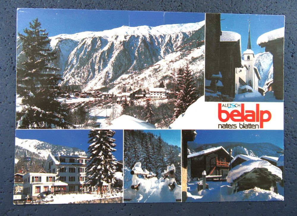 BELALP NATERS BLATTEN BEI BRIG VS SCHNEE (Gebraucht) in Ettingen für CHF 0.95 – mit Lieferung ...