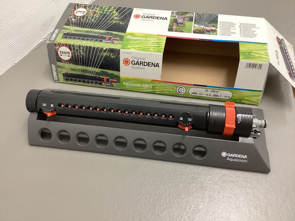 Gardena Comfort Aqua Zoom 250/2 für Rasenbewässerung | Kaufen auf Ricardo