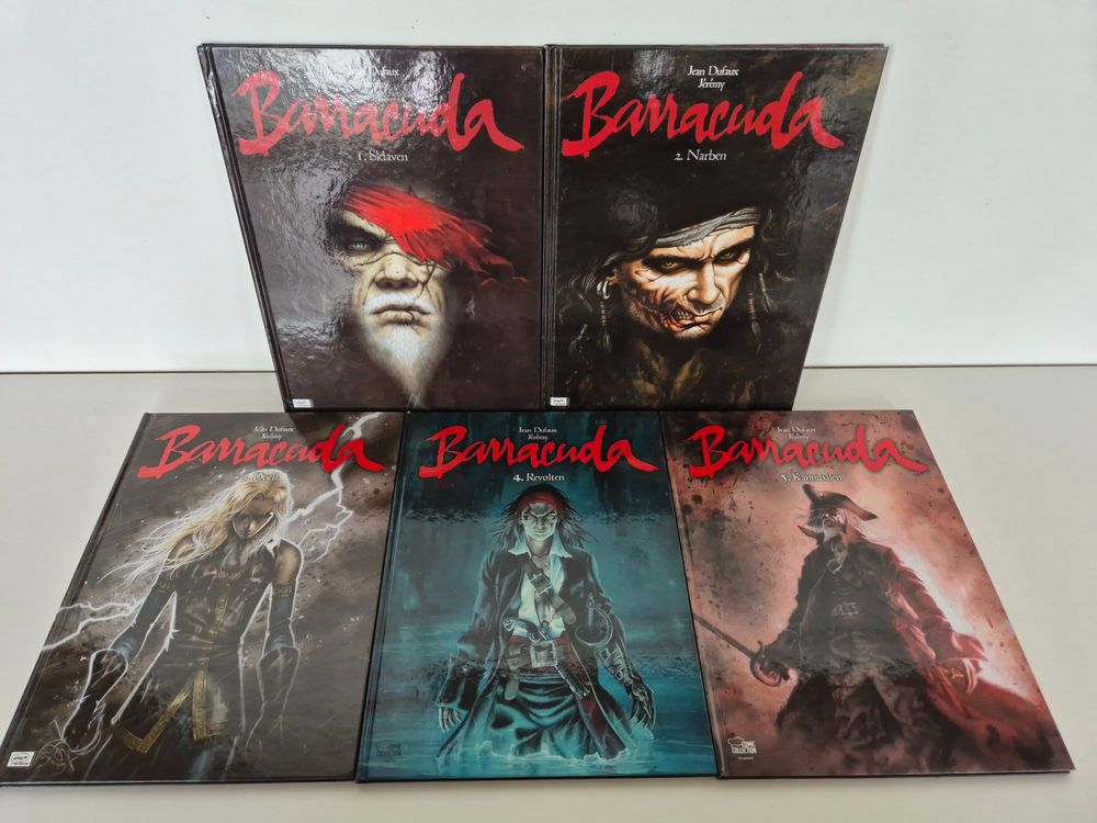 Barracuda Comic Bücher 5er Set - Jean Dufaux (Tei 1 bis 5) (Neu (gemäss ...