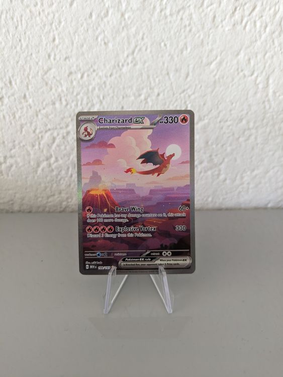 CHARIZARD EX - ALT ART - POKEMON 151 - KARTE 199/165 - EN | Kaufen auf ...