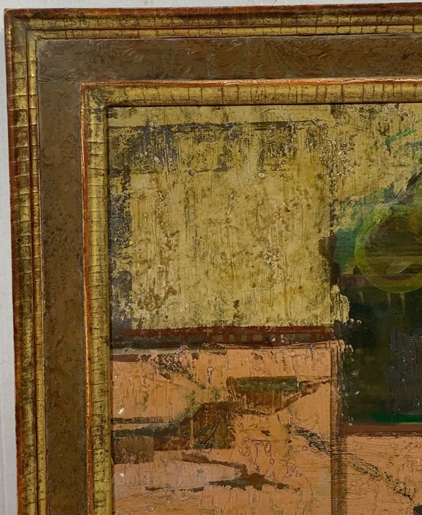 Hans Rudolf Schiess (1904-1978) Gemälde grüne Ringe (Gebraucht) in Root ...