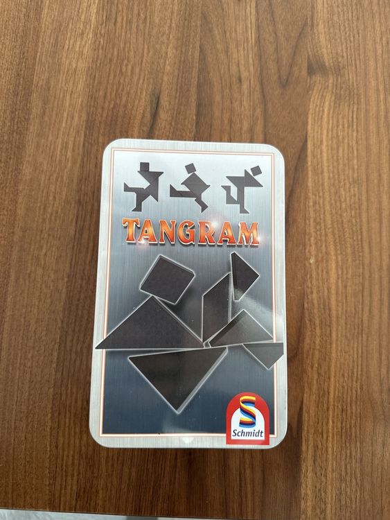 Original Tangram Schmidt Spiele, Metallbox (Gebraucht) in Untervaz für ...