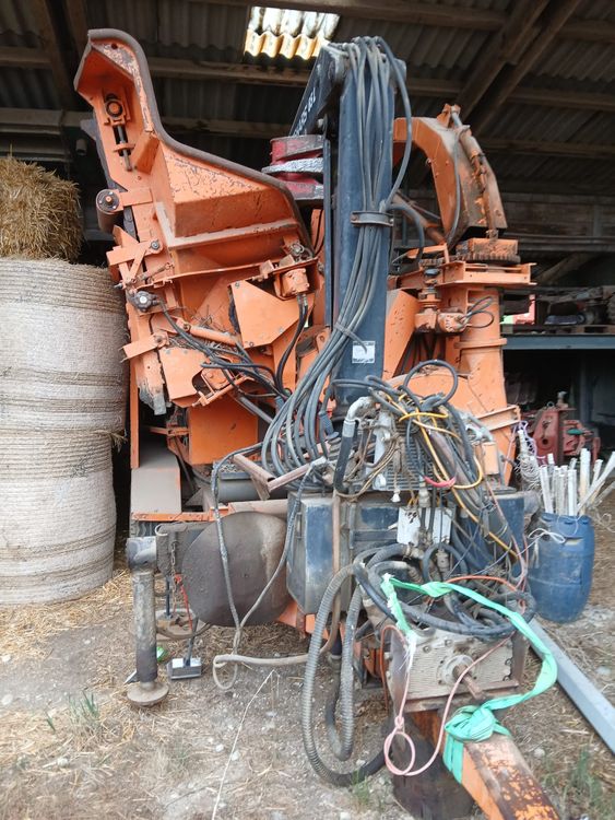 Holzhacker Hacker Kran Holzkran Holzschnitzel Aufbau Motor | Acheter ...