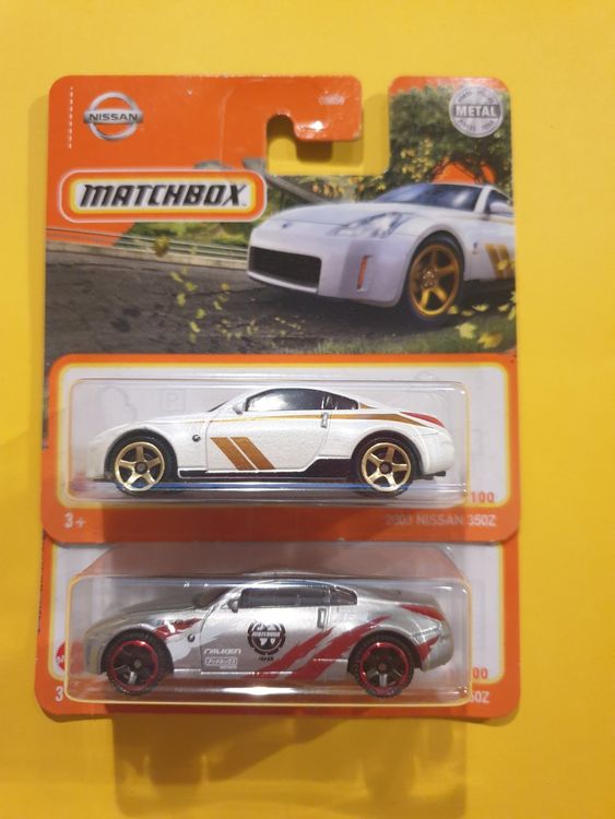 2 x Matchbox 2003 NISSAN 350Z | Kaufen auf Ricardo
