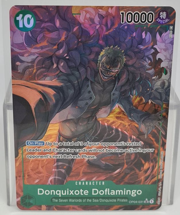 One Piece [EN] OP04-031 Donquixote Doflamingo Alt Art (Neu (gemäss ...