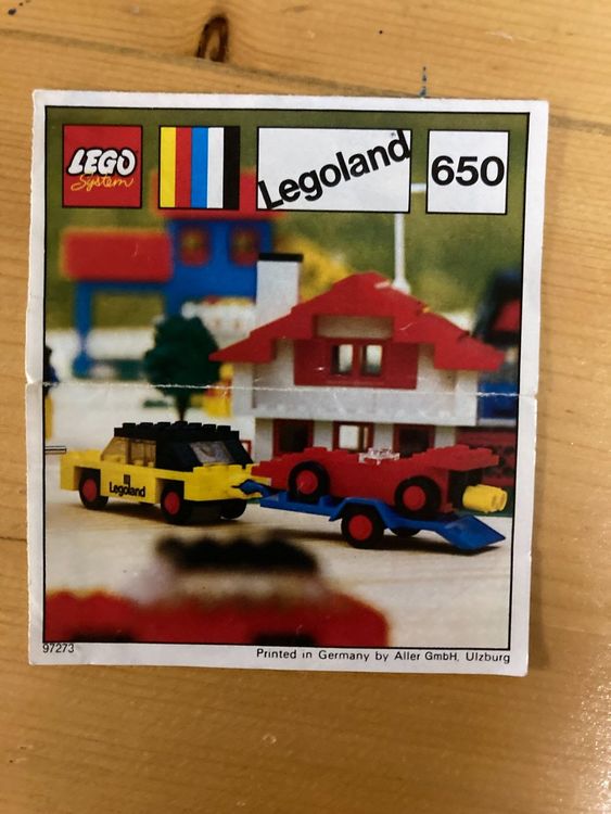 LEGO 650 Auto mit Anhänger und Rennwagen (Gebraucht) in Lyssach für CHF ...