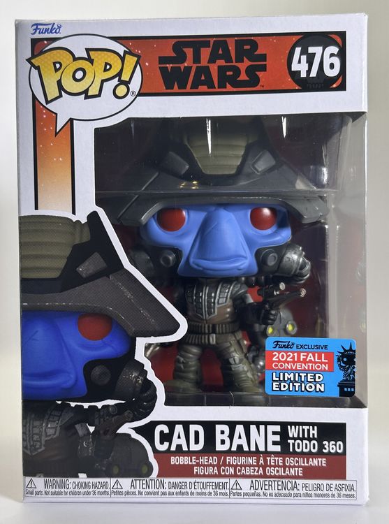 Funko Pop! Star Wars - Cad Bane With Todo 360 476 (Gebraucht) in ...