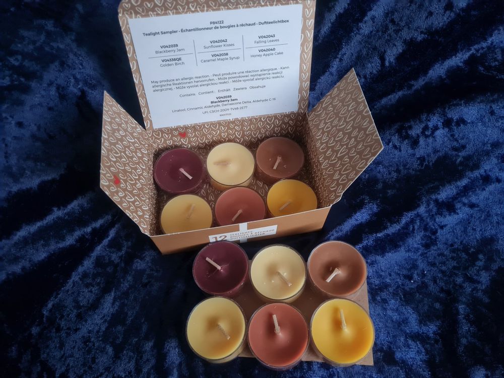 PartyLite - Teelicht-Box Fall, Sweet Fall, 12 Teelichter (Neu und ...