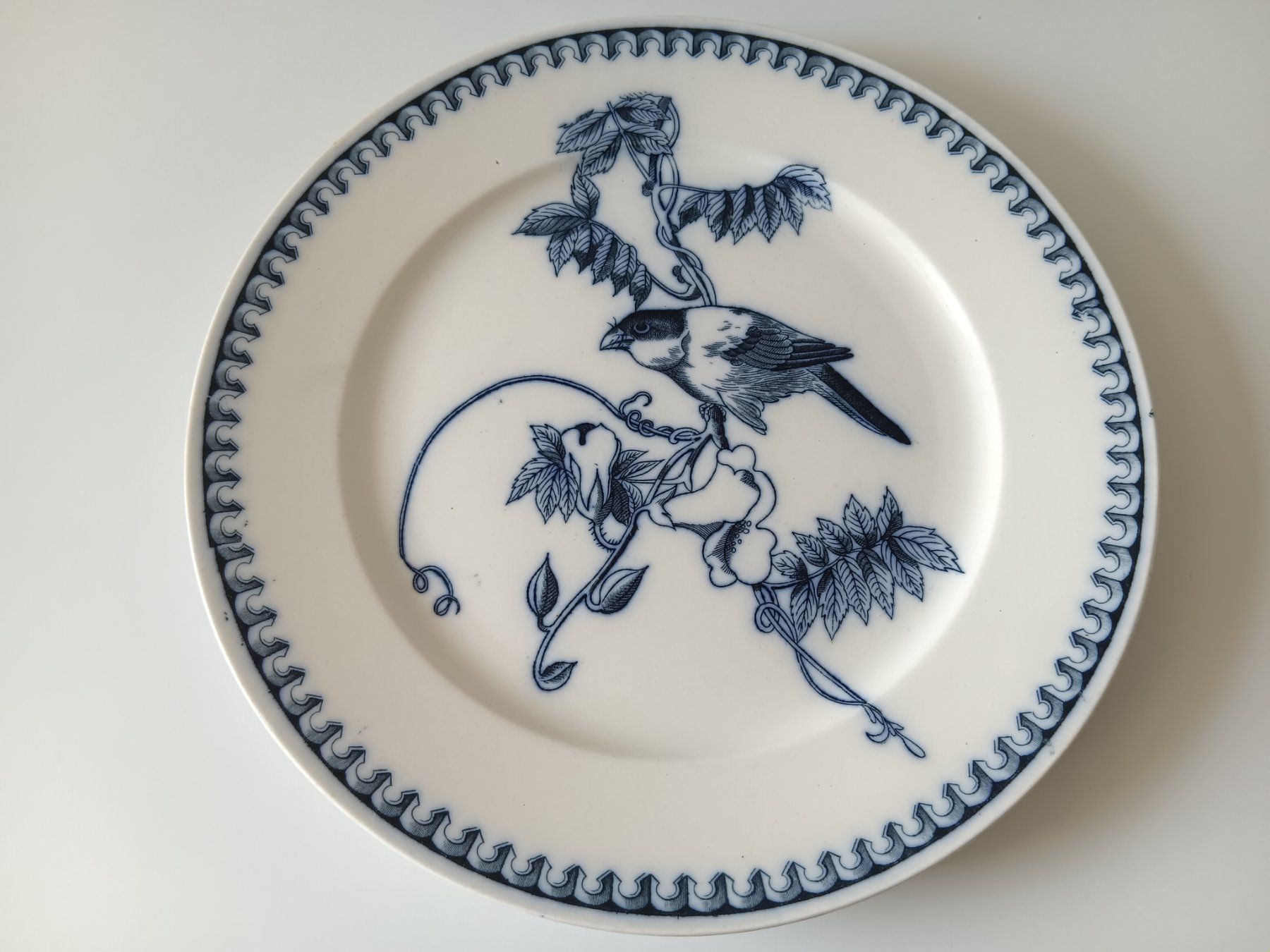 T.C. BROWN-WESTHEAD MOORE & CO Ancienne assiette (23.9.1875) (Gebraucht ...