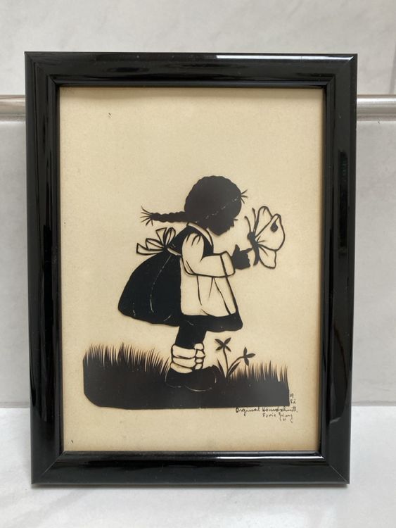 Original Scherenschnitt, alt , signiert. (Gebraucht) in Biberist für CHF 30 – mit Lieferung auf ...