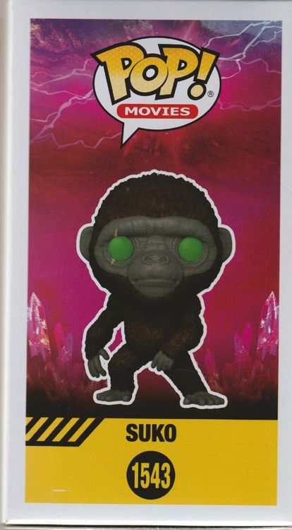 FUNKO POP! MOVIES 1543 SUKO THE NEW EMPIRE GODZILLA vs KONG (Neu und ...