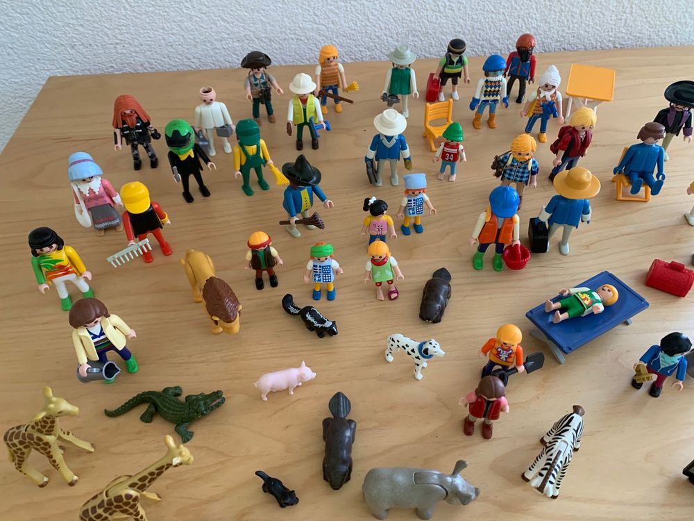 Mehrere Playmobile-Figuren / Plusieurs bonhommes Playmobile (Gebraucht ...