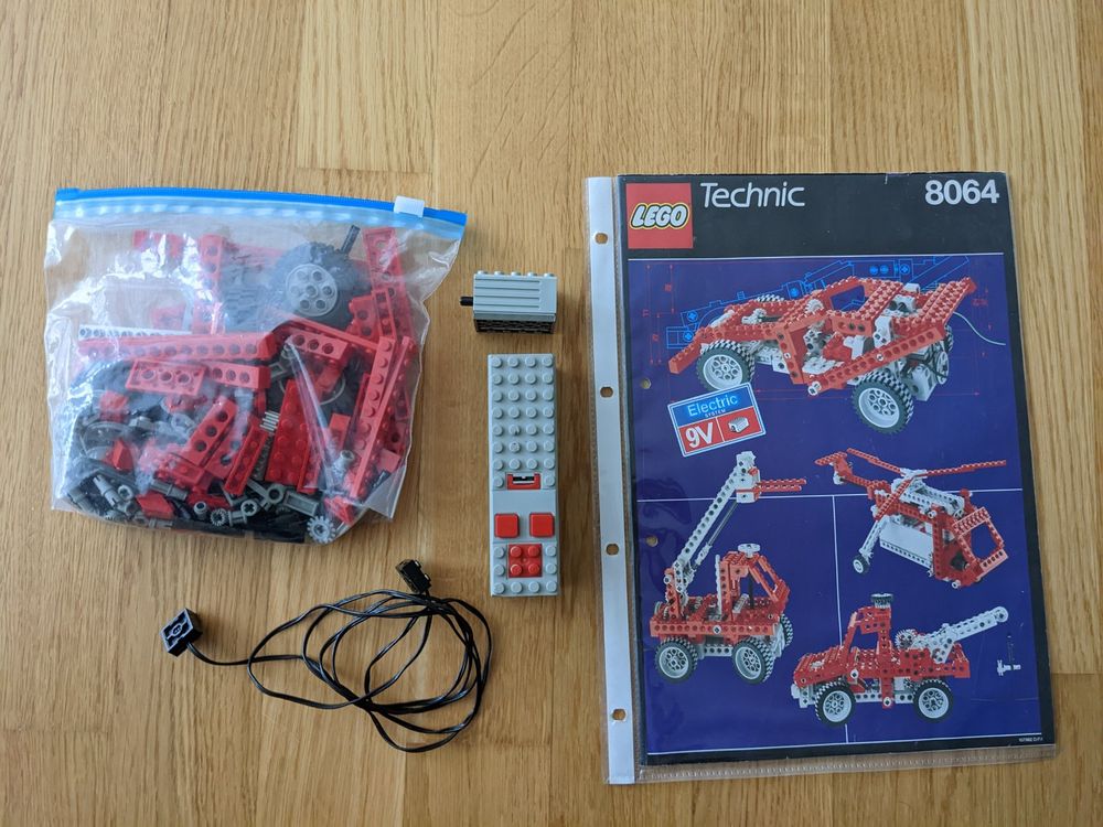 Lego Technic Universal Motor Set 9V 8064 ( 1990 ) | Kaufen auf Ricardo