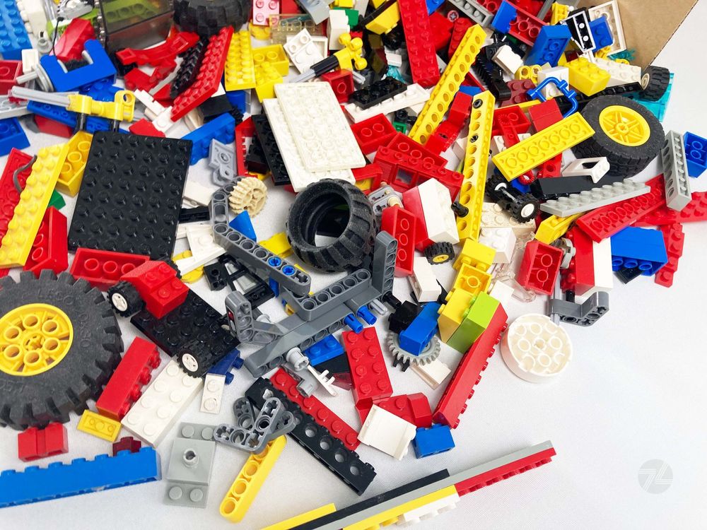 Lego Konvolut knapp 2kg Sammlung Mix OHNE Minifiguren (Gebraucht) in ...