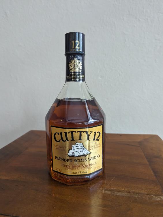 Cutty 12 Year Old Blended Scots Whisky 75cl (Neu und originalverpackt ...