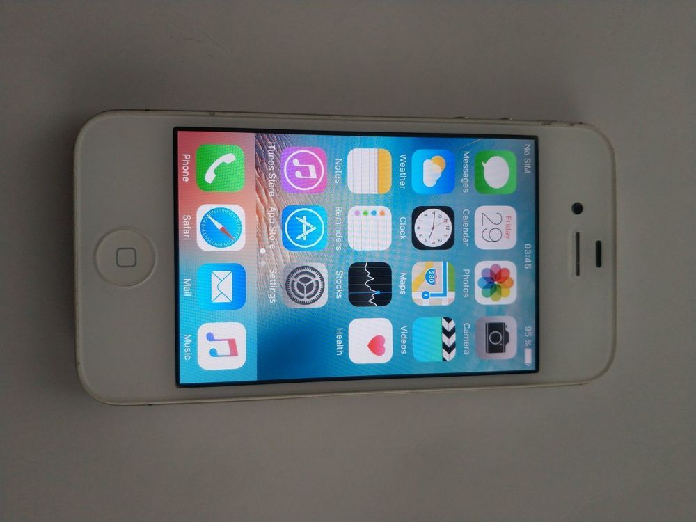 iPhone 4S white (Gebraucht) in Tafers für CHF 40 – mit Lieferung auf ...