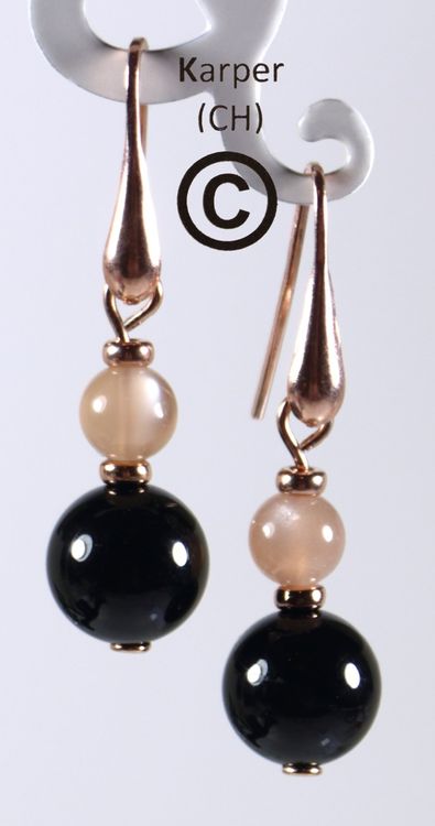 Turmalin, Mondstein / Tourmaline Pierrre de Lune, S 925 RVG (Neu und originalverpackt) in ...