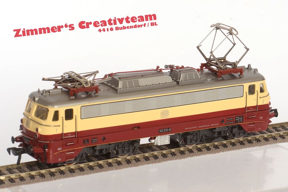Fleischmann DB E-Lok BR 112, TEE Bemalung, OVP 4336 (Gebraucht) in ...