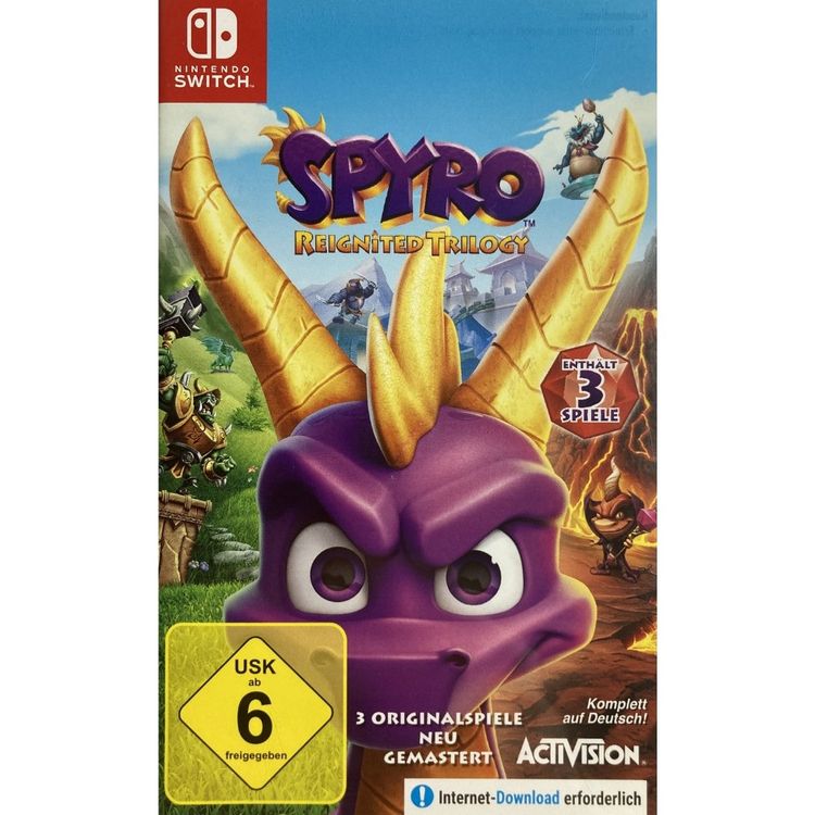 Spyro Reignited Trilogy - Nintendo Switch (Gebraucht) in Jonschwil für ...