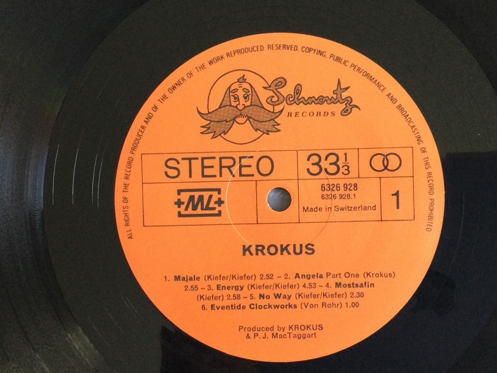 Krokus LP (mit Poster) | Kaufen auf Ricardo