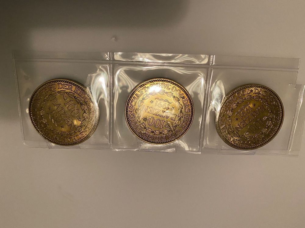 100 Batzen 1991 CANTON SCHWYZ | Kaufen auf Ricardo