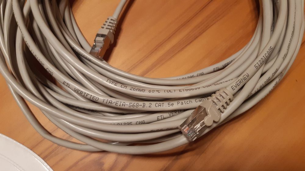 Ethernet-Kabel 20 m (Gebraucht) in Niederuzwil für CHF 5 – mit ...