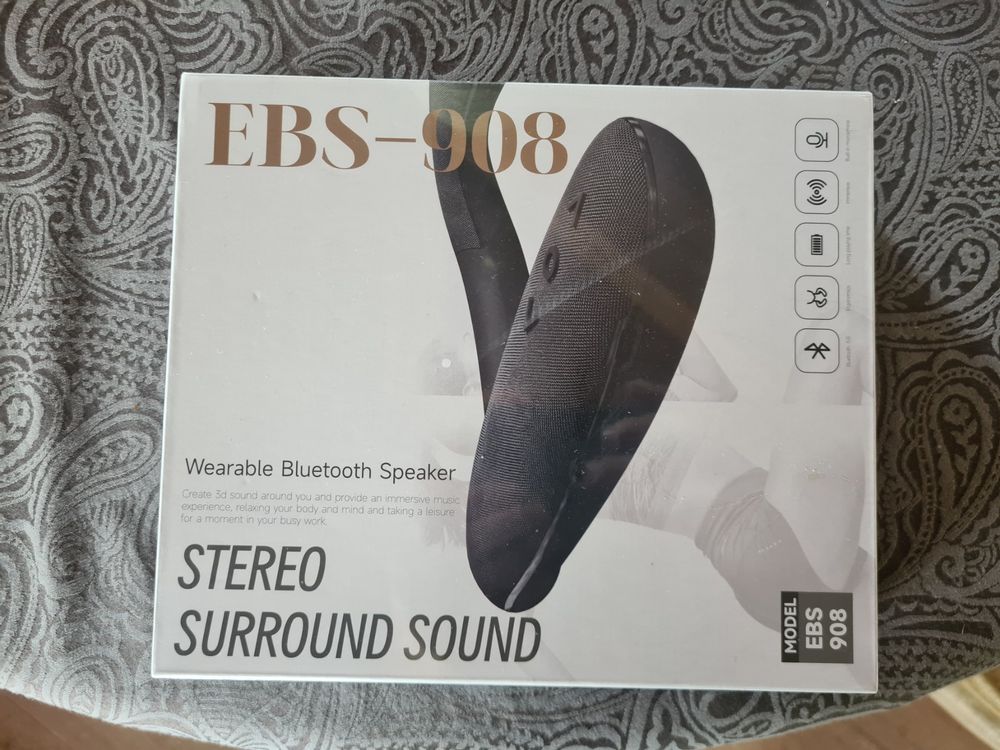 Mobile Musikbox für den Nacken EBS-908 (Neu und originalverpackt) in Halten für CHF 5 – mit ...