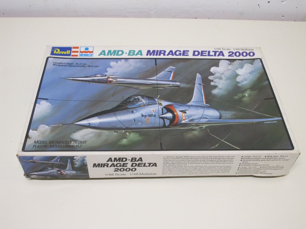 Alter Revell Mirage delta 2000 Modellbausatz | Kaufen auf Ricardo