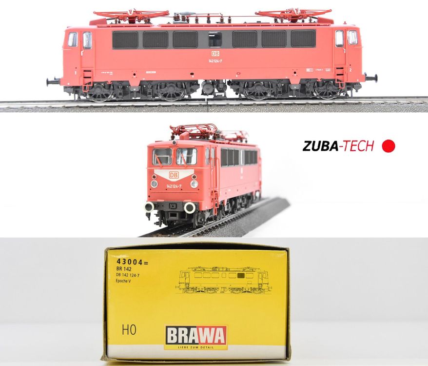 Brawa 43004 E-Lok BR 142 DB H0 GS Analog mit OVP (Gebraucht) in St ...