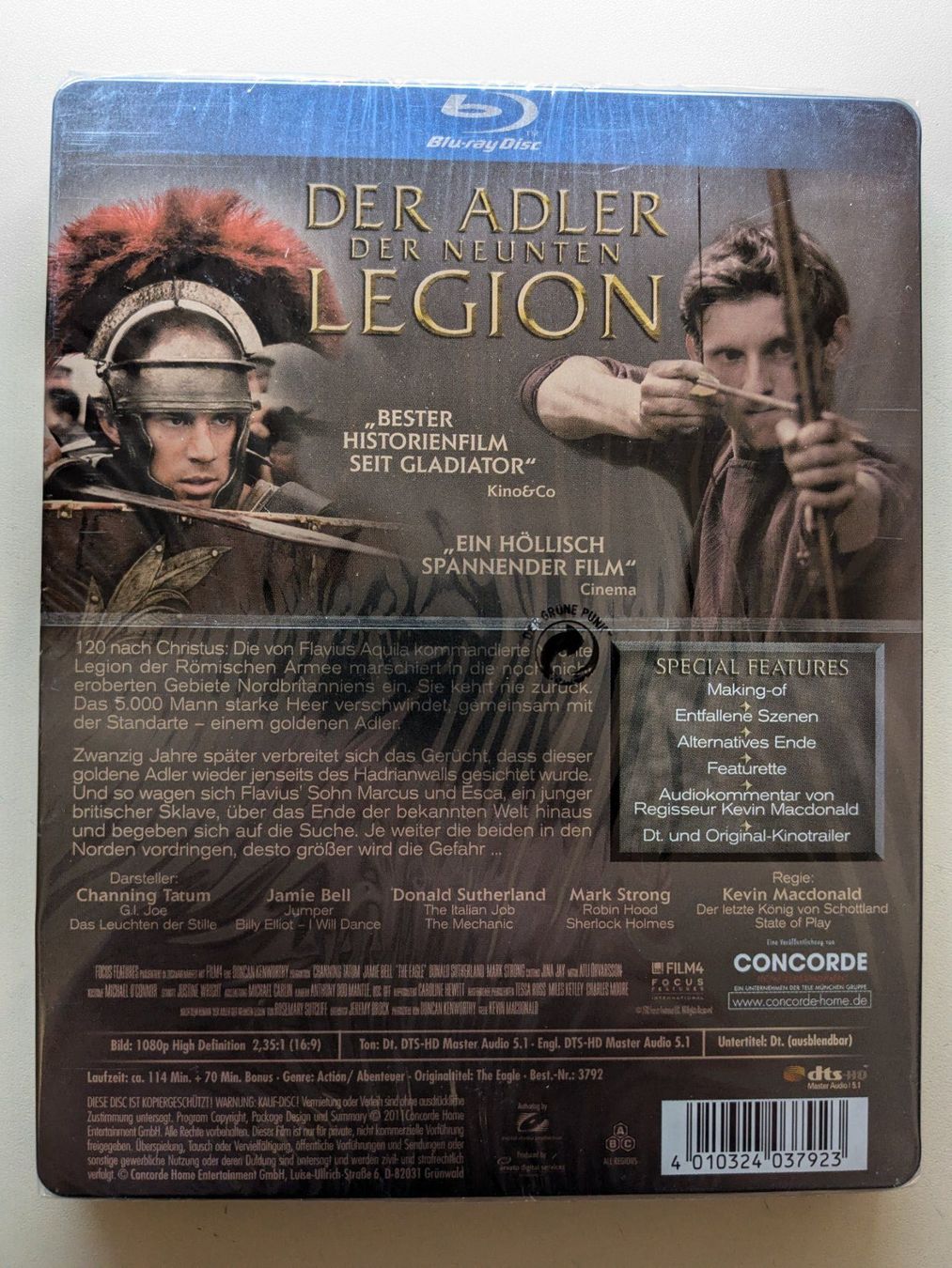 Der Adler der neunten Legion [Blu-ray/Steelbook/neu&OVP] (Neu und ...