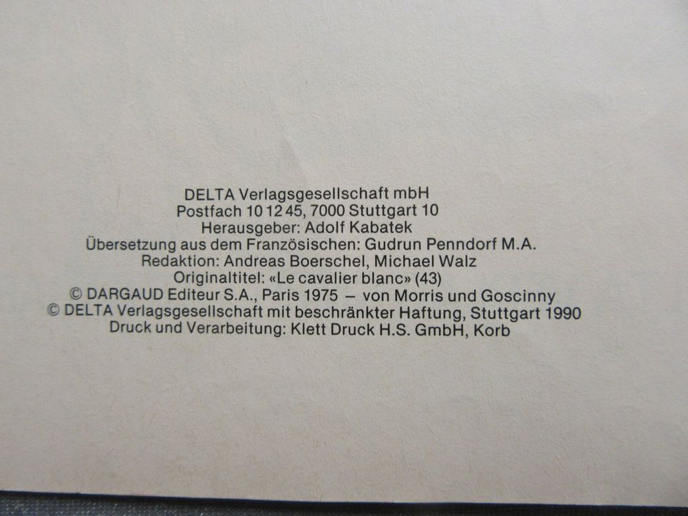 Luky Luke - Der weisse Kavalier - Band 50 - ab CHF 1.00 (Gebraucht) in Auenstein für CHF 1 – mit ...