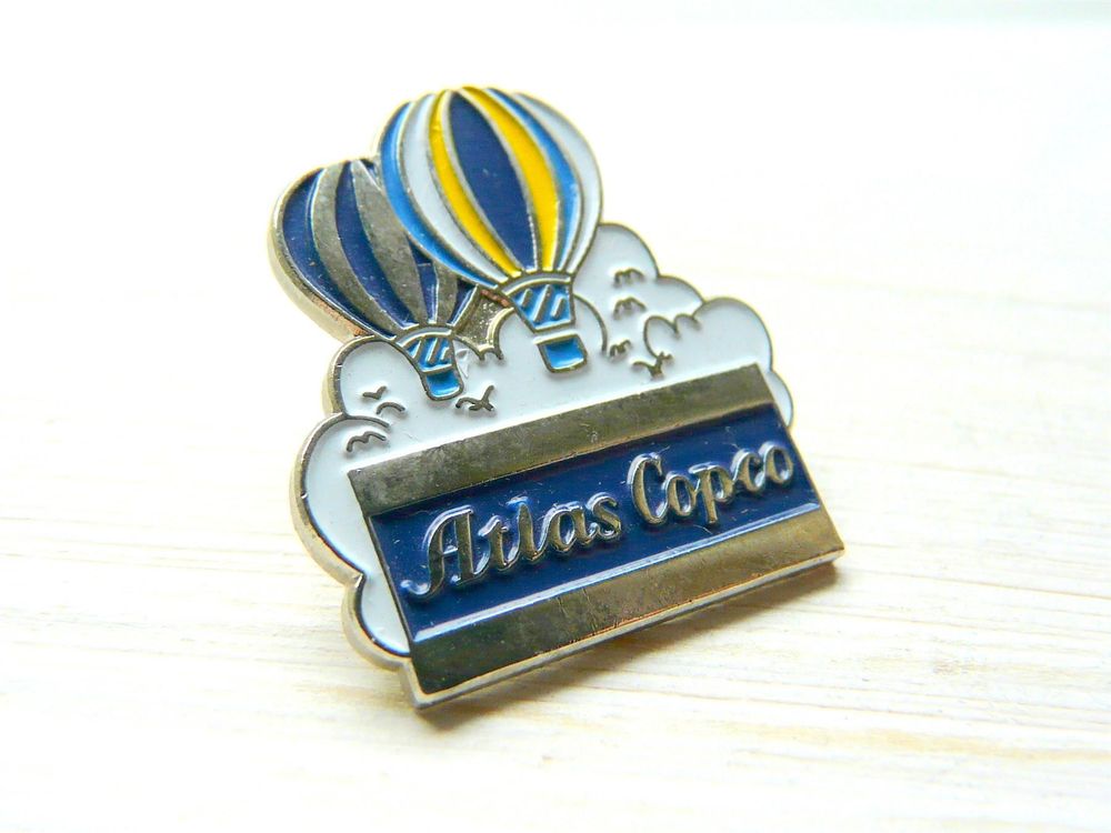 Atlas Copco Luftballon montgolfière air balloon pin M9V.40 (Gebraucht ...
