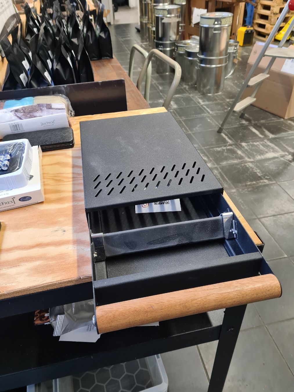 Kaffeesatz Schublade/Knock Box für Barista - Neu (Neu und ...