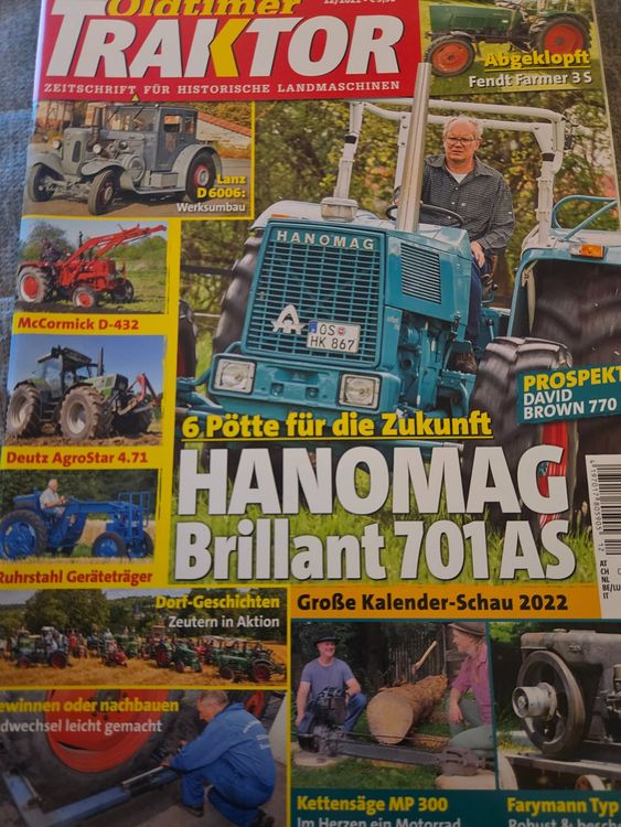 Oldtimer Traktor 12/21 McCormick D-432 Hanomag 701 Deutz xa (Gebraucht ...