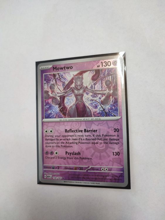 Pokemon Mewtwo 150/165 Reverse Mew 151 | Kaufen auf Ricardo