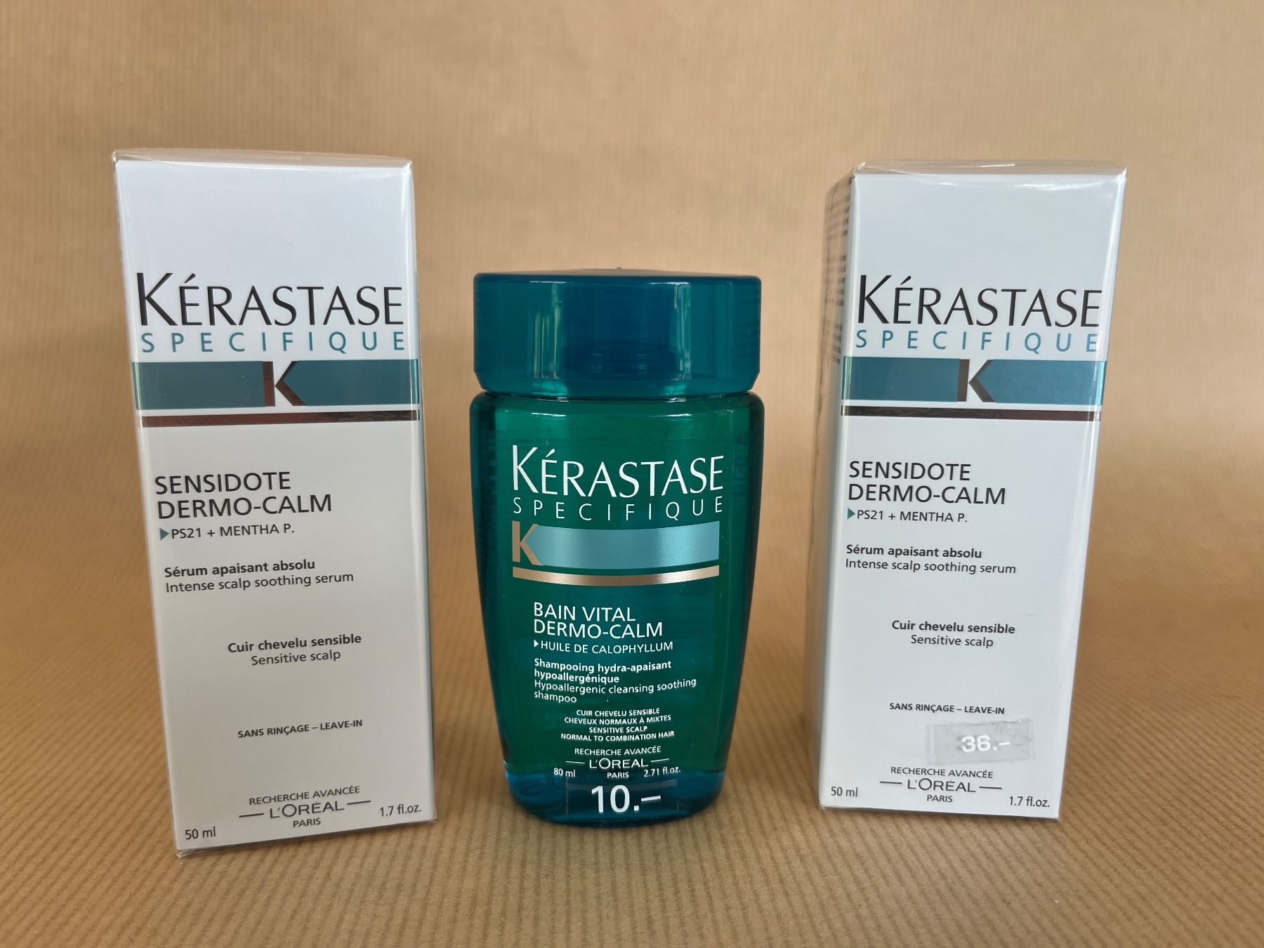 Kérastase Spécifique Dermo-Calm, Bain Vital, Sensidote Serum (Neu und ...