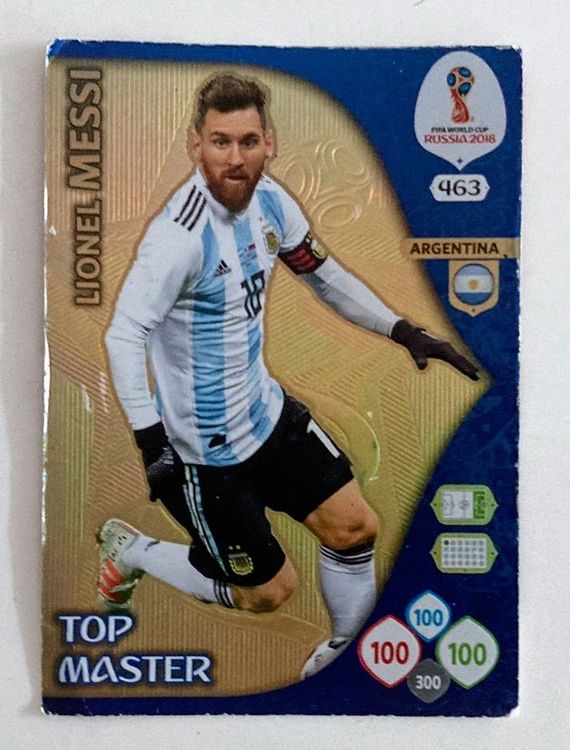 Lionel Messi Topmaster WM-Karte 2018 (Gebraucht) in Kehrsatz für CHF 3 – mit Lieferung auf ...