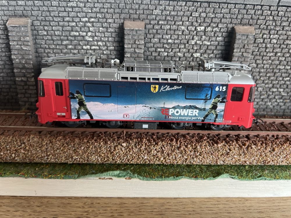 Bemo 1358 155 RhB Ge 4/4 II 615 RE Energie Digital (Gebraucht) in ...