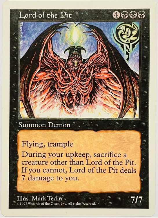 MTG - Lord of the Pit | Kaufen auf Ricardo