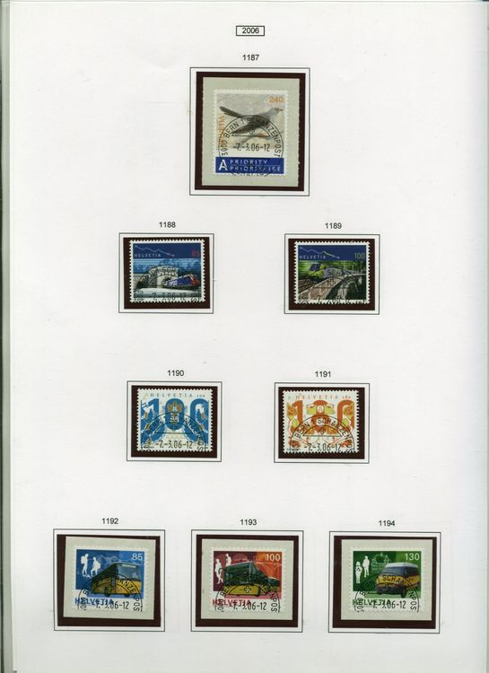 7 AUSGABEN 2005 -06 ET BERN - FR. 48.60 - LUXUS | Kaufen auf Ricardo