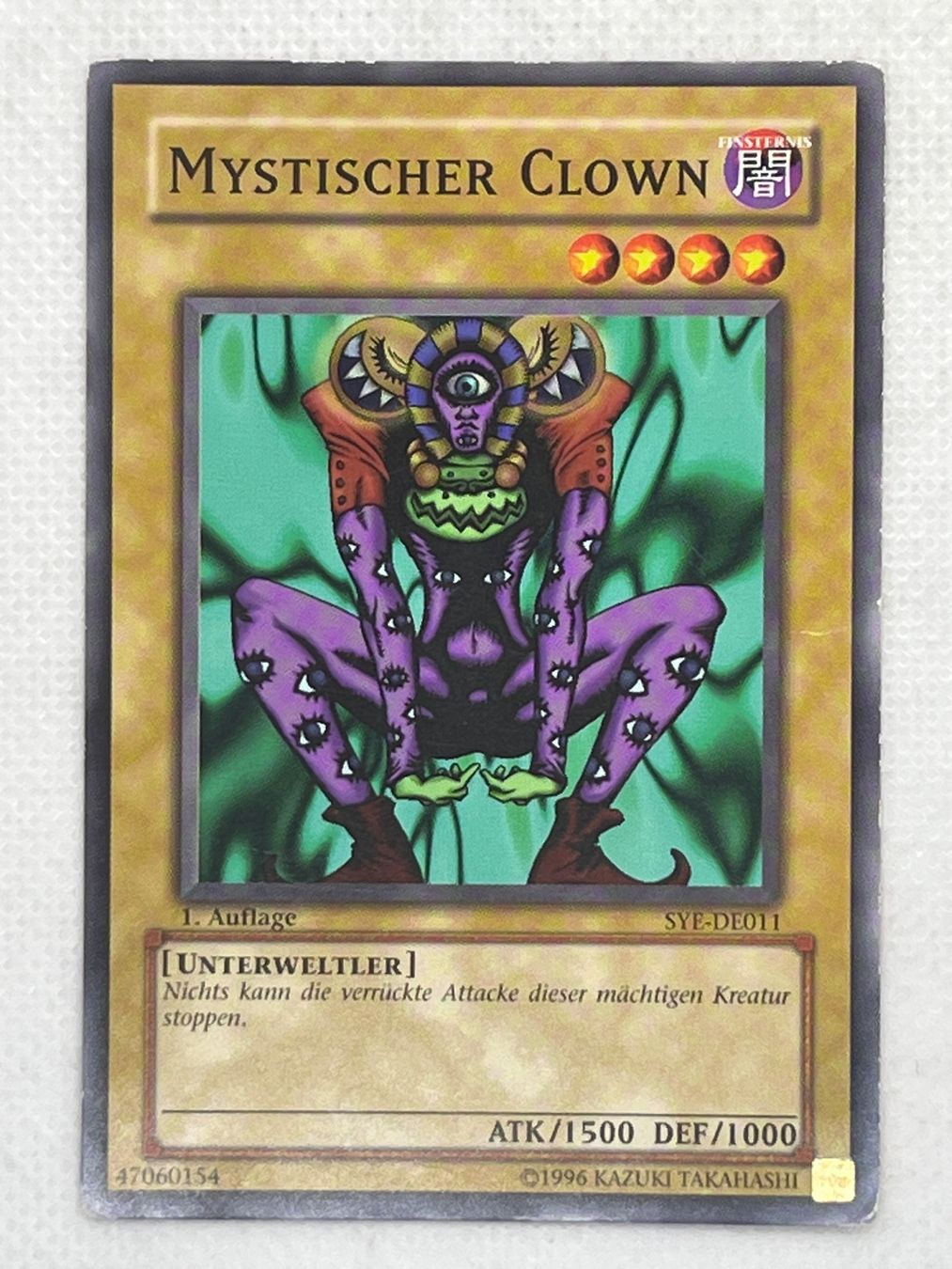 Yu-Gi-Oh! Mystischer Clown - Seltene Karte - SYE-DE011 (Gebraucht) in ...
