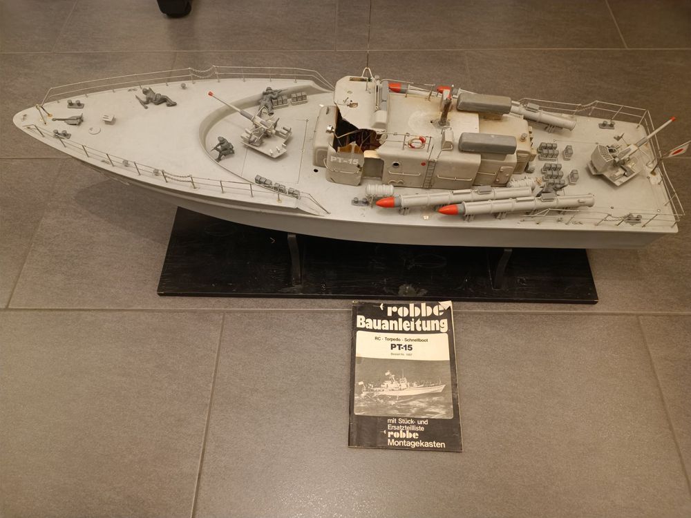 Robbe Torpedoschnellboot PT15 (Defekt) in Obfelden für CHF 59 – mit ...