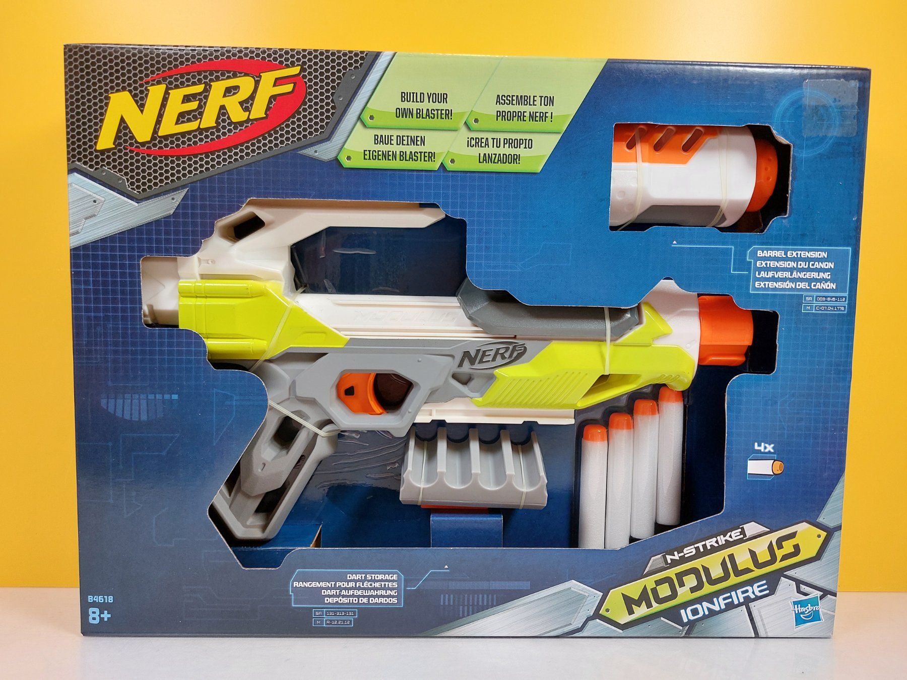Nerf MODULUS Ionfire mit Laufverlängerung NEU (Neu und originalverpackt ...