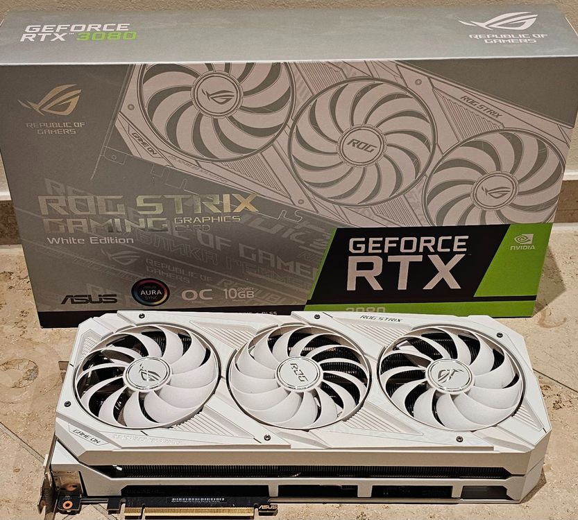ASUS ROG STRIX RTX 3080 O10G WHITE (Gebraucht) in Zürich für CHF 370 ...