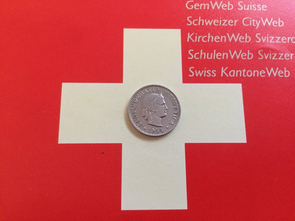 5 Rappen 1954 -vz (Gebraucht) in Elsau für CHF 1 – mit Lieferung auf ...