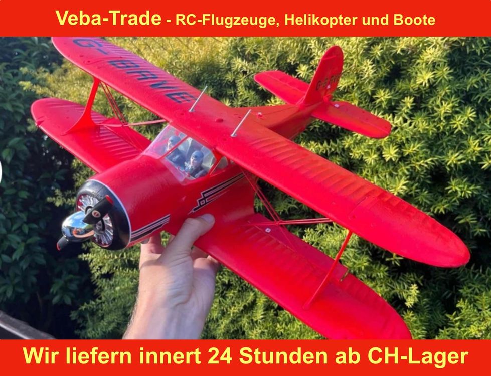 Beech D17S mit LED, Spannweite 550mm 2,4GHz 4CH 3D / 6G RTF (Neu und ...