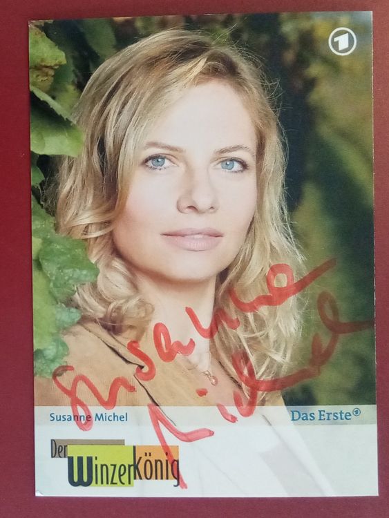Susanne Michel Autogramm signiert Fotopostkarte 10x15cm (Gebraucht) in ...