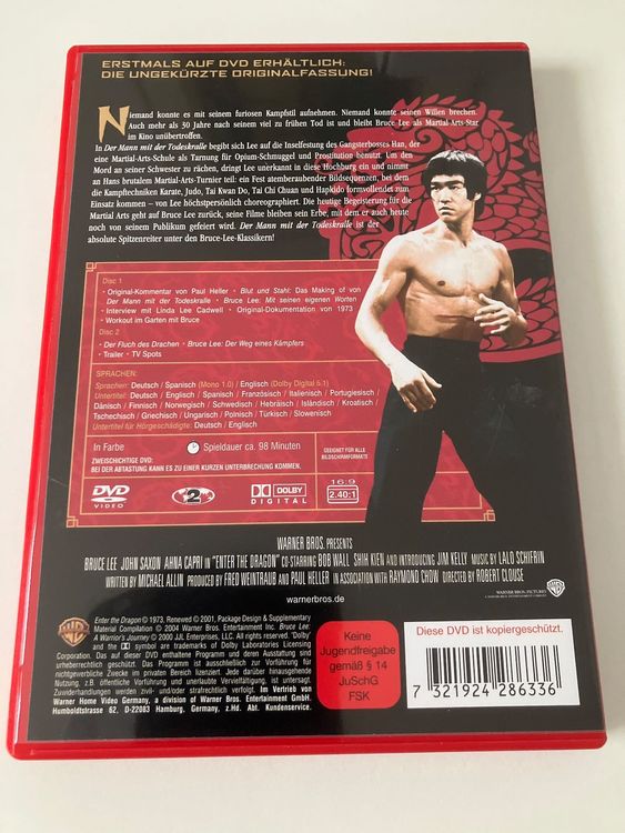 Bruce Lee - Der Mann mit der Todeskralle uncut - 2 DVDs | Kaufen auf Ricardo